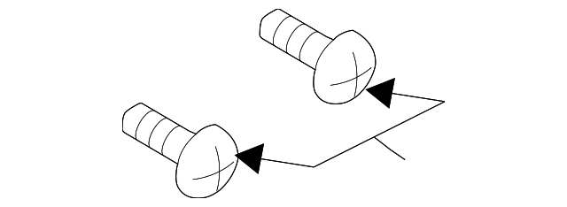 2015-2019 Chevrolet Corvette Rear End Spoiler Bolt 23256471 GM ...