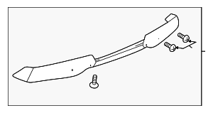 2014-2019 Chevrolet Corvette Spoiler, Rear Blade, Primed 22967772 ...