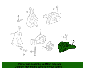 22849847 - Automatic Transmission Mount - 2013-2020 GM | Findlay Auto Parts