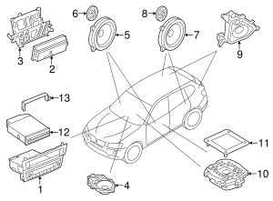 65-12-9-393-182 - Amplifier - 2014-2018 BMW | BMWPartsHub