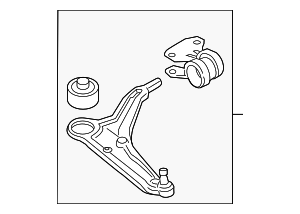 2013-2020 Ford Lower Control Arm - Driver's Side (LH) GS7Z-3079-B ...