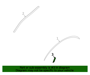 51438498347 - 2014-2021 BMW Stone Guard (51-43-8-498-347) | BMW of ...