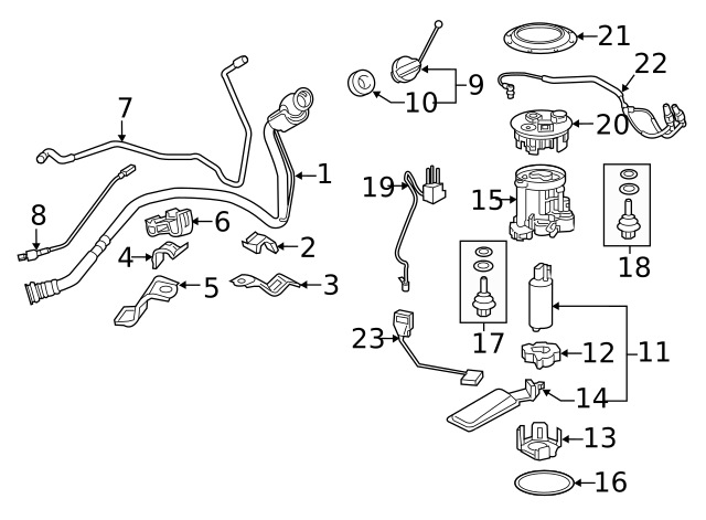 2006-2022 Lexus Fuel Pump Tank Seal 77169-33030 | AutoNationParts.com