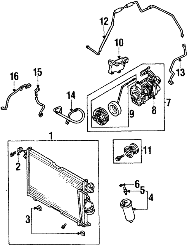 1999-2001 Isuzu Discharge Hose 8972262861 | Isuzu Parts Center