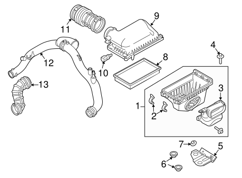 Air Intake for 2014 Ford Explorer | Blue Springs Ford Parts