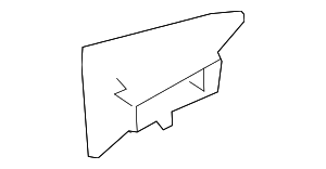 Genuine Cover, L Front Base *NH893P* (Fathomless Black Pearl) for 2019 ...