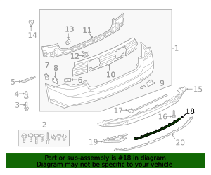 4K8-853-551-T94 - Center Molding 2019-2025 Audi | Audi OEM Parts