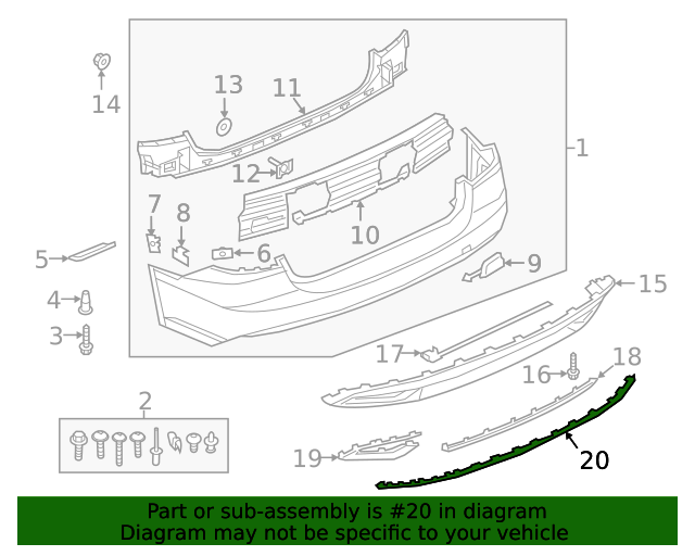 4K8-807-791-T94 - Trim 2019-2024 Audi | Audi OEM Parts