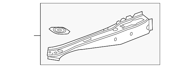 204-630-59-40 - Upper Rail 2010-2017 Mercedes-Benz | Mercedes-Benz USA ...
