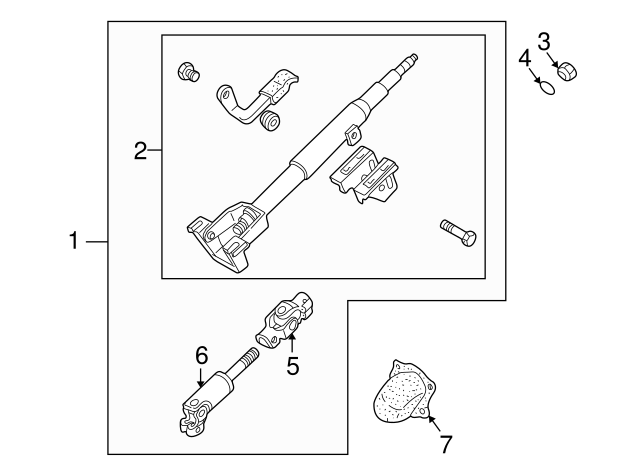 KK150-32850 - Coupling 1994-2005 Kia | Kia.Parts Store