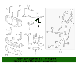 2017-2021 GM Emission Reduction Fluid Injector 12688993 GM ...