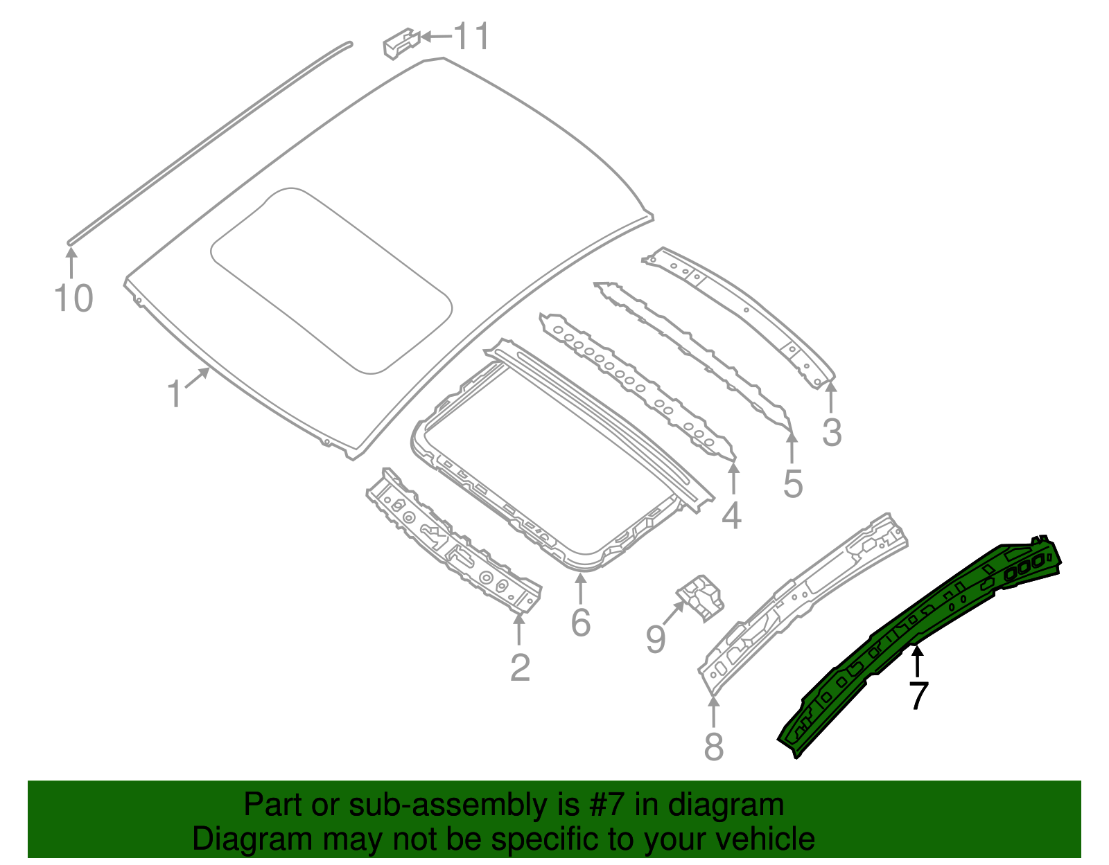 G6314-3TAMA - 2013-2018 Nissan Altima - Roof Reinforced | Anicra Nissan ...