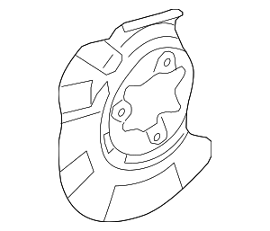 51755-2M000 - Splash Shield - 2010-2016 Hyundai Genesis Coupe ...