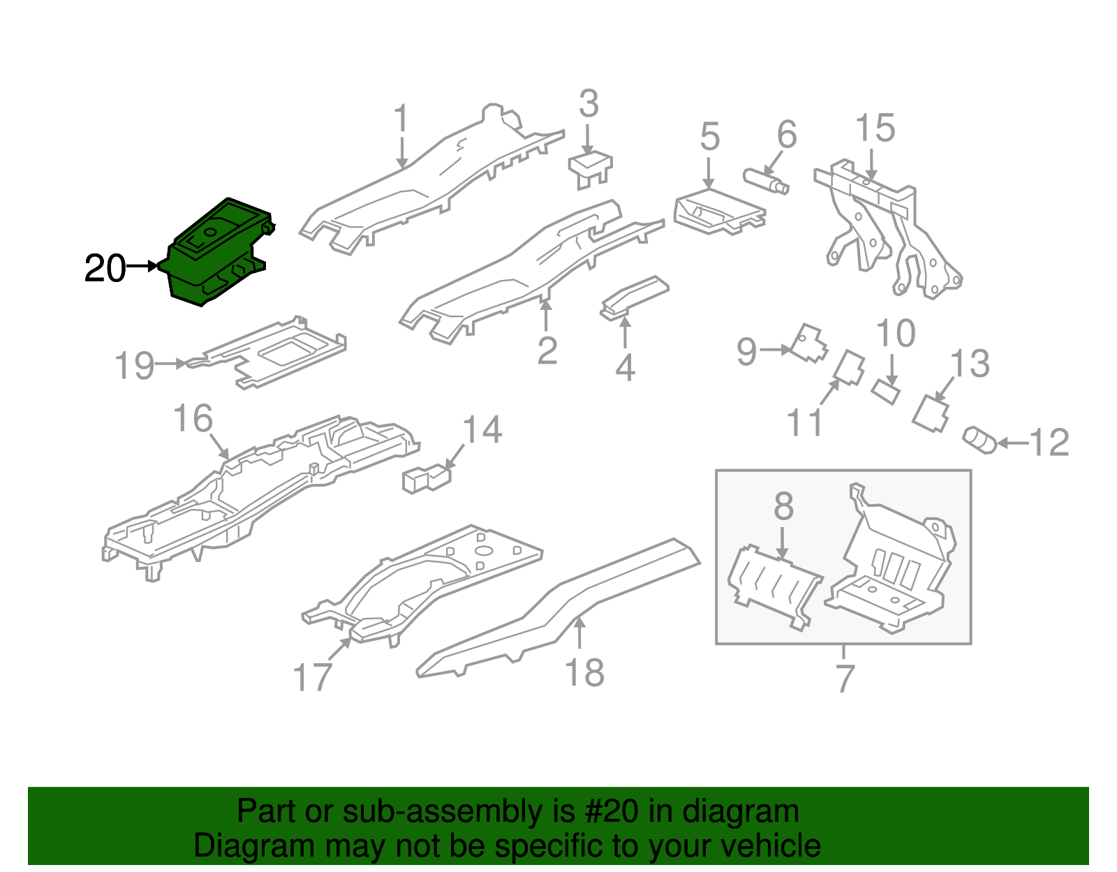 35355-T7A-J02 - 2016-2022 Honda HR-V - Prk Brake Switch | Genuine Honda ...