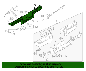 Genuine OEM Ford Part - Step Pad 8C3Z-17B807-BA | Genuine OEM Ford ...