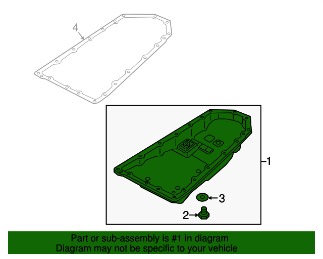 31390-29X0B - Trans Pan 2015-2024 Nissan | Nissan Parts & Accessories ...
