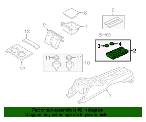 2017-2023 Porsche Panamera Storage Tray 971-858-329-C-1E0 | Porsche Marin