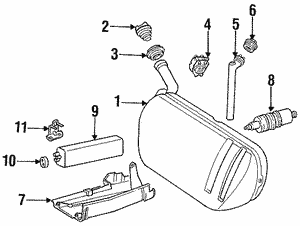 Shop OEM Fuel System | Washington Mercedes Parts