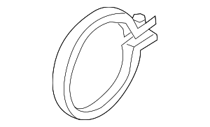 5Q0-253-725-G - Converter & Pipe Clamp 2015-2024 Audi | Audi OEM Parts
