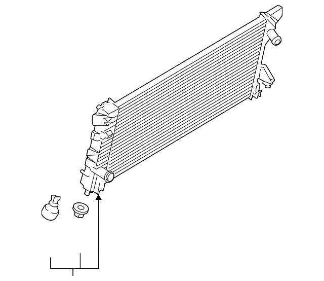 2021-2025 Ford F-150 Radiator ML3Z-8005-D | OEM Parts Online