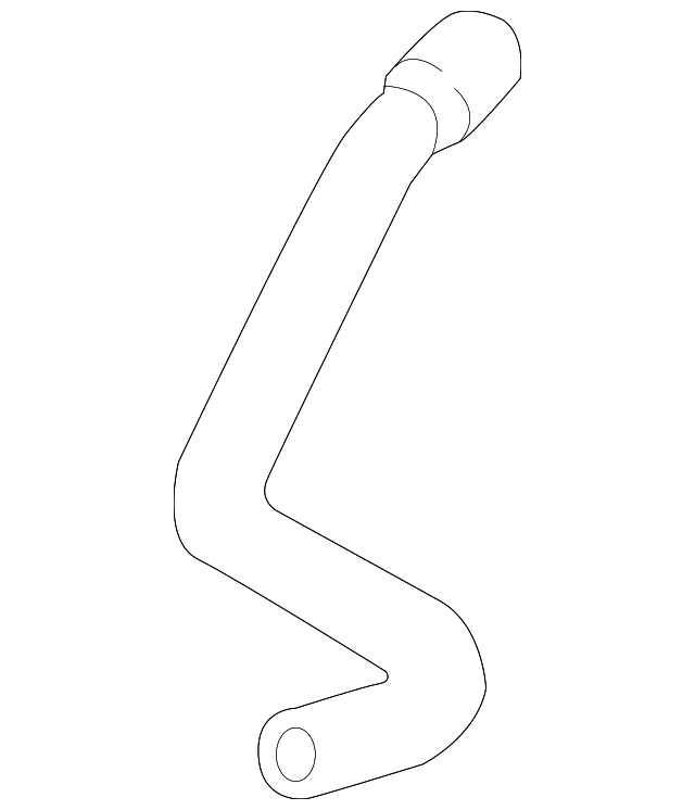 2011-2016 Scion tC Overflow Hose 16261-36020 | Toyota Parts Center