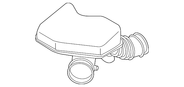 CY01-13-220B - Air Hose - 2007-2015 Mazda CX-9 | Werner Mazda Parts