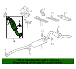 2019-2022 GM Warm Up Three-Way Catalytic Converter 12693374 GM ...