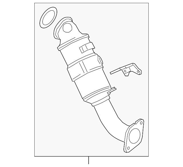 2019-2022 GM Warm Up Three-Way Catalytic Converter 12693374 GM ...
