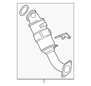 2019-2022 GM Warm Up Three-Way Catalytic Converter 12693374 | GM Parts ...