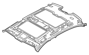 Genuine BMW 51-44-7-395-018 | Headliner | FREE Shipping on Most Orders ...