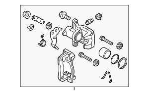 58310-Q4A00 - Disc Brake Caliper 2019-2022 Kia Niro EV | Kia.Parts Store