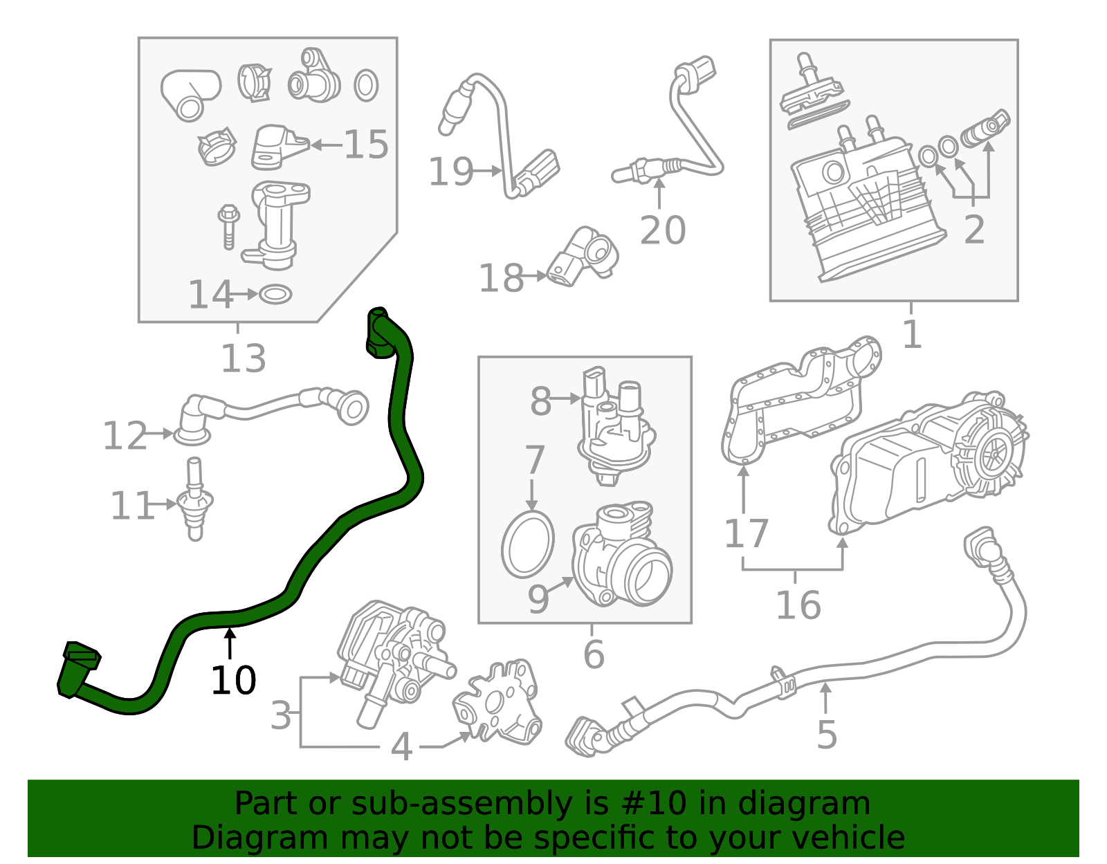 12734589 - Purge Line - 2019-2025 GM | World Parts Direct