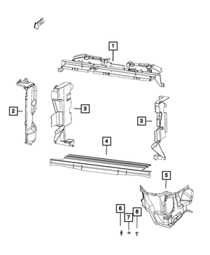 2009-2020 Mopar Push Pin 6509103AA | We R Mopar