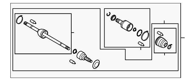 2013-2020 Toyota Axle Assembly SU003-00785 | OEM Parts Online