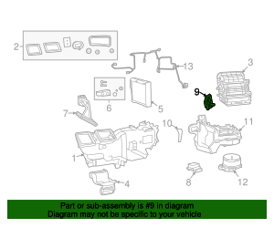 2013-2022 Ram Actuator 68448026AA | Shop Chrysler Parts Canada