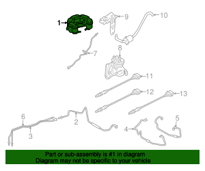2005-2016 Volkswagen Vapor Canister 1K0-201-797-B | OEM Parts Online