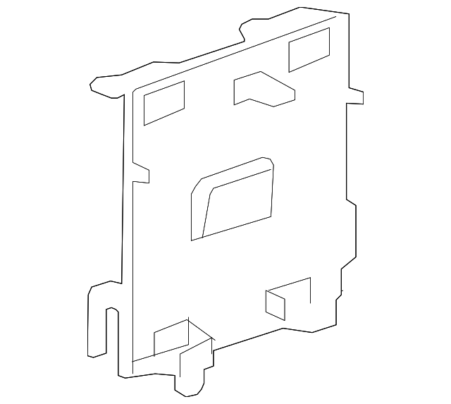 2017-2021 GM Engine Control Module Bracket 84826760 | GMPartsDirect.com