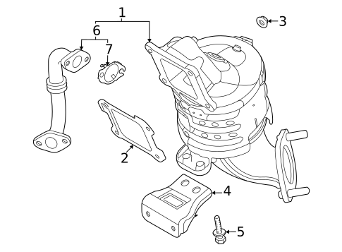 Exhaust Components for 2022 Hyundai Santa Cruz | OEM Parts Online