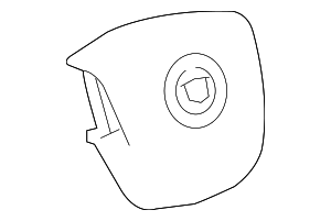 2011-2012 Cadillac SRX Jet Black Steering Wheel Airbag 22798807 ...