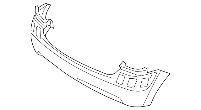 86611-1G210 - Bumper Cover 2006-2011 Kia Rio5 | Kia.Parts Store