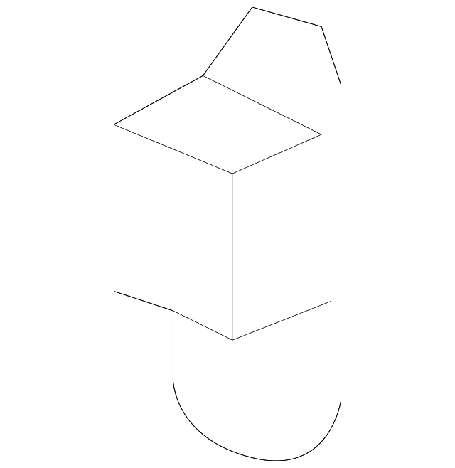 86653-1G200 - Bumper Cover Bracket 2006-2011 Kia Rio5 | Kia.Parts Store