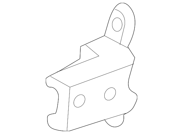 2000-2010 Toyota Upper Hinge 68710-0C010 | Toyota Parts Center