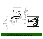 2000-2006 Toyota Tundra Door Latch (Left, Front) 69040-0C010 | OEM ...