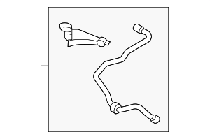 2009-2014 Volkswagen Reservoir Hose 1K0-122-109-CB | OEM Parts Online