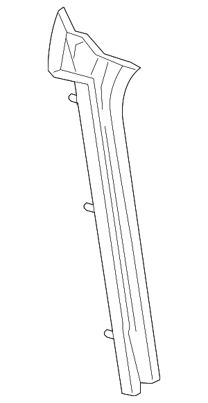 2015-2020 GM Passenger Side Back Body Opening Side Gutter 84273587 GM ...