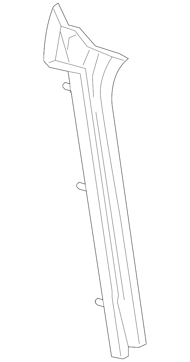 2015-2020 GM Driver Side Back Body Opening Side Gutter 84273586 ...