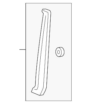 23227753 - OEM GM Front Molding | GMPartsCenter.net | GM Parts Center