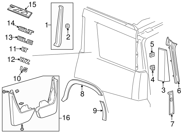 23469243 - OEM GM PLATE GMPartsCenter.net | GM Parts Center