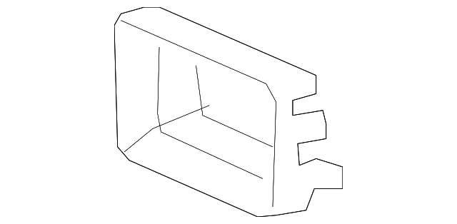 52129-0C030 - Filler Panel - 2008-2017 Toyota Sequoia | Nucar Toyota of ...