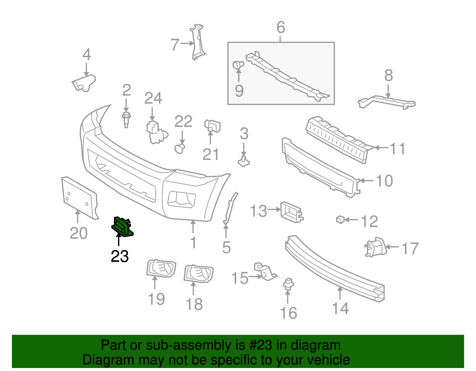 2008-2017 Toyota Sequoia Distance Sensor 88210-34010 | Discount Toy